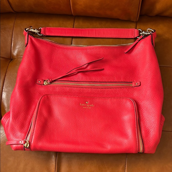 kate spade | Bags | Kate Spade New York New York Cobble Hill Lizzie Red ...